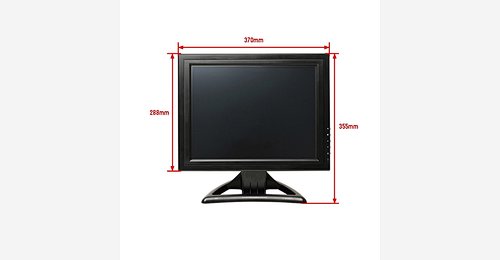 15" LCD TFT resistive touch screen monitor /15 inch LCD monitor/15 inch ...