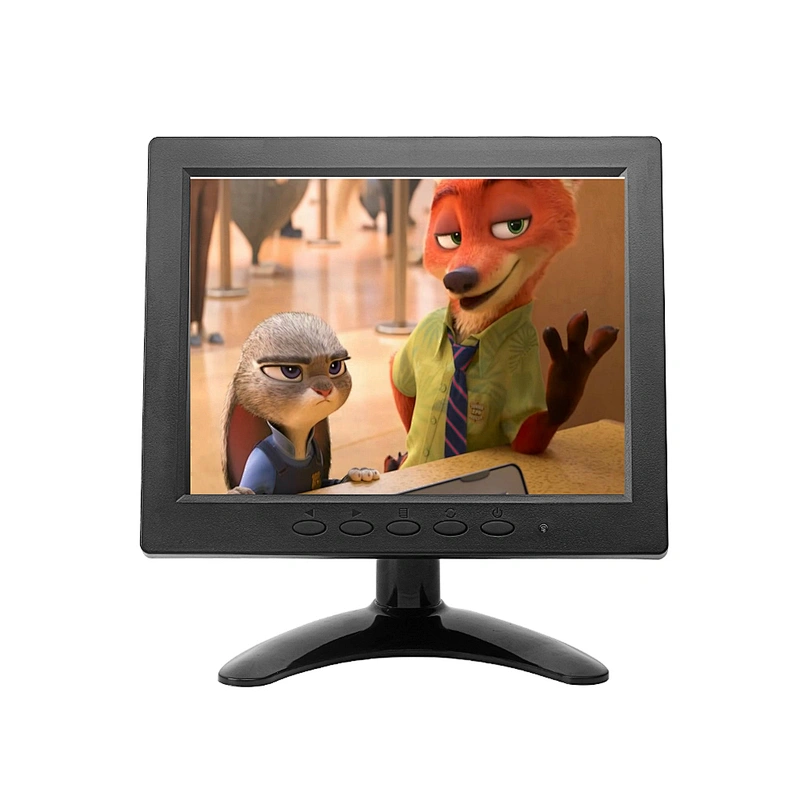 8 Inch Touchscreen Monitor Resistive USB Touch with VGA HDM LED ...