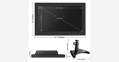 New design pos monitor 11.6 inch LED Widescreen display HD Monitor from ...