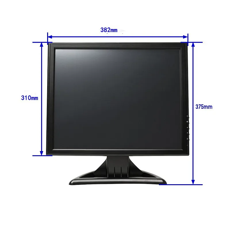 Industrial 17 inch monitors ip65 waterproof Front Bezel touch screen ...