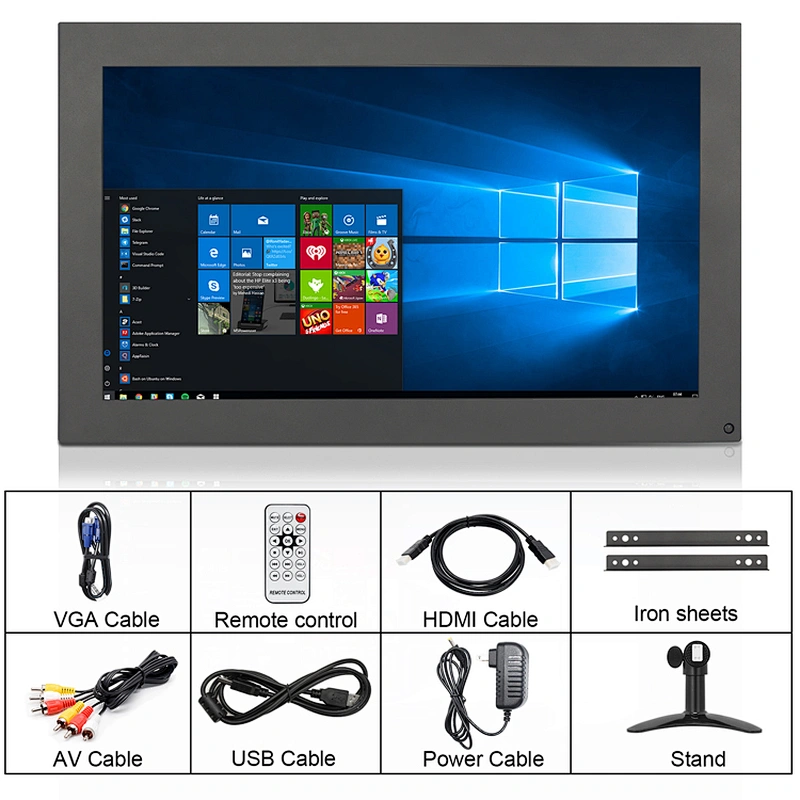 10points capacitive 12v 10.1 inch touch screen lcd display 10 inch cctv ...