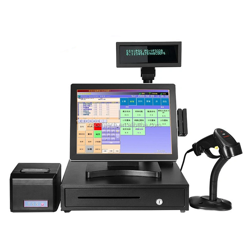 cashier POS machine cash register all in one POS system , - Shenzhen ...