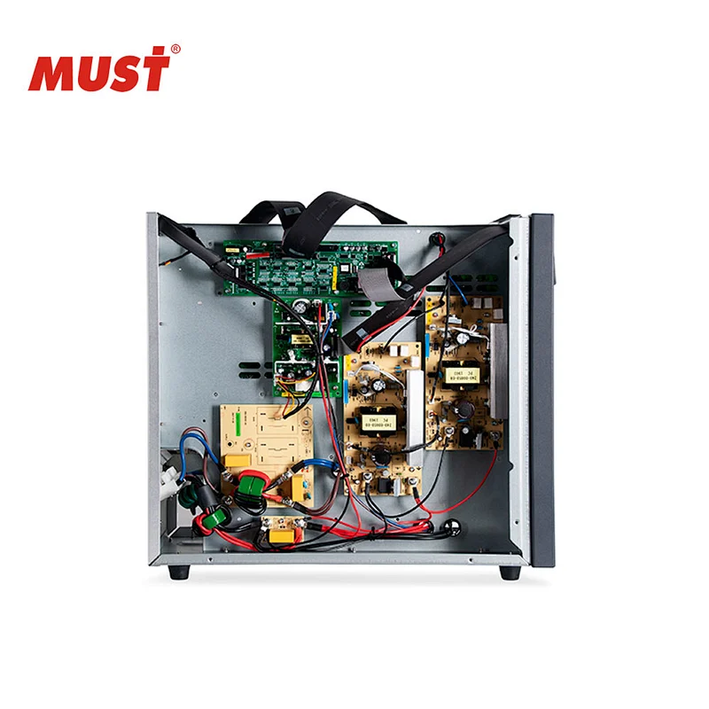 MUST High frequency Online UPS 10KVA three phase with 192vdc external battery set from China ...