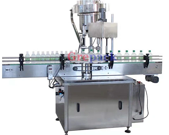 Screw Cap Twist Cap Metal Cap Capping Machine-Shanghai Grepack.