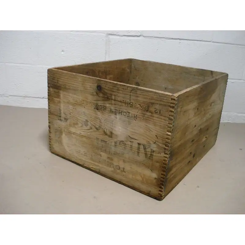 Vintage VERY LARGE CRATE Wood Shipping Box from China Manufacturer ...
