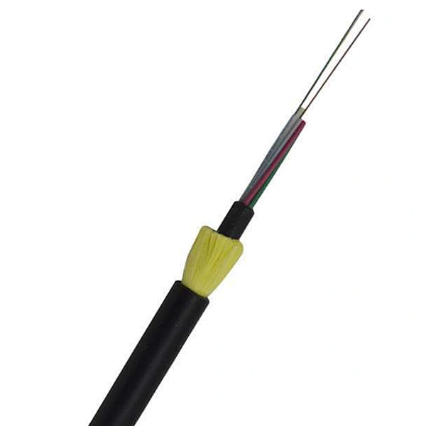 Cable Fiber Optic ADSS Outdoor Single Mode 4 Core Fiber Cable from ...