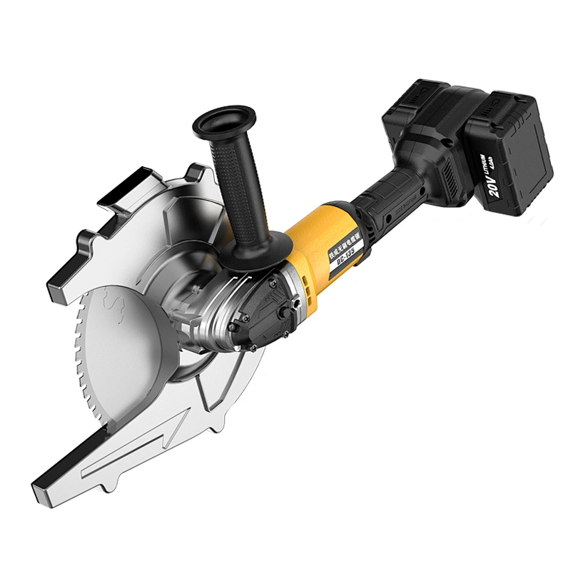 DC135 Brushless and cordless lithium electric cable saw 36V TWO BATTERIES