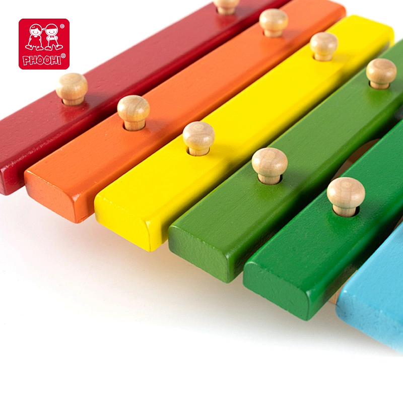 Phoohitoy - Wholesale Play Wooden Rainbow Xylophone