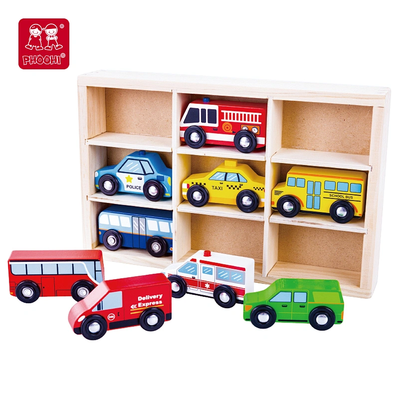 Phoohitoy - Wholesale Mini Wooden Car Set