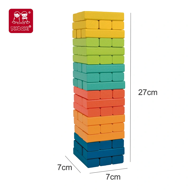cuboid stacking blocks , colorful stacking blocks , - Phoohitoys