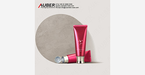 hand cream in aluminum tube , luxury , metalized effect - Auber ...