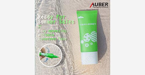 oval sunscreen tube