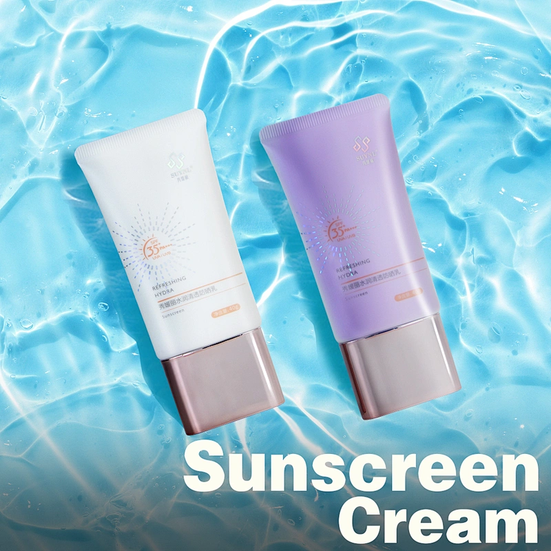 sun cream packaging