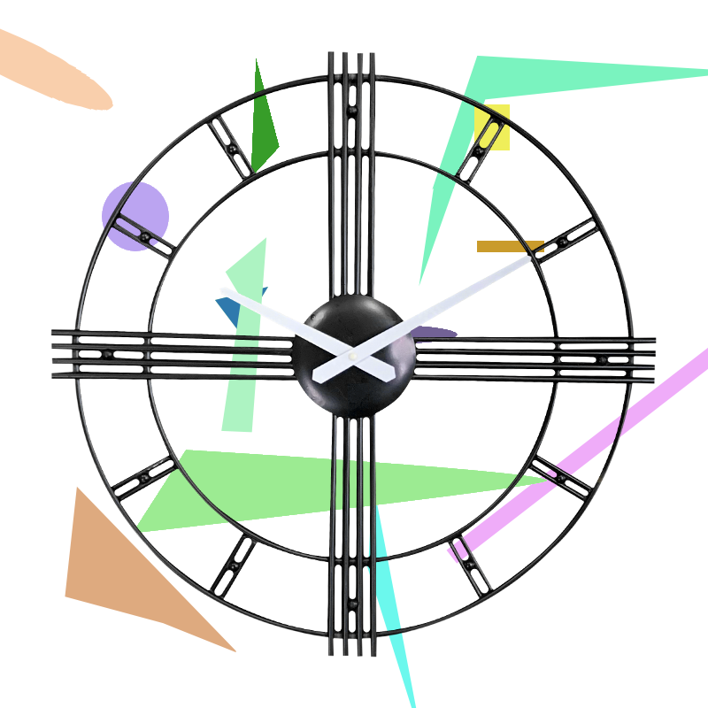 Metal Clock - metal wall clock , iron wall clock , stainless steel wall ...