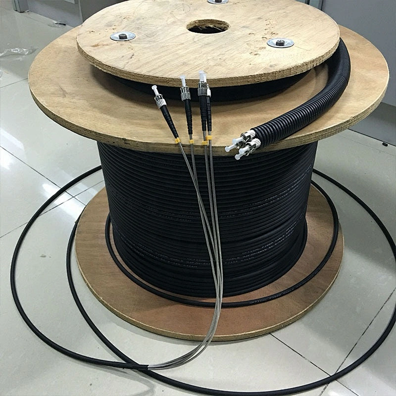 2 Core 4 Core Tight Buffer Armored Cable Ftta Base Station CPRI RRU RRH ...