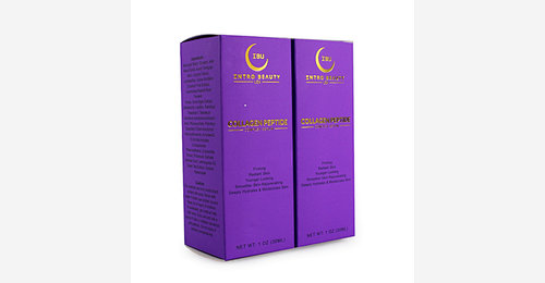 Luxurious packaging , Collagen peptide serum , Purple box - IUPACKAGE