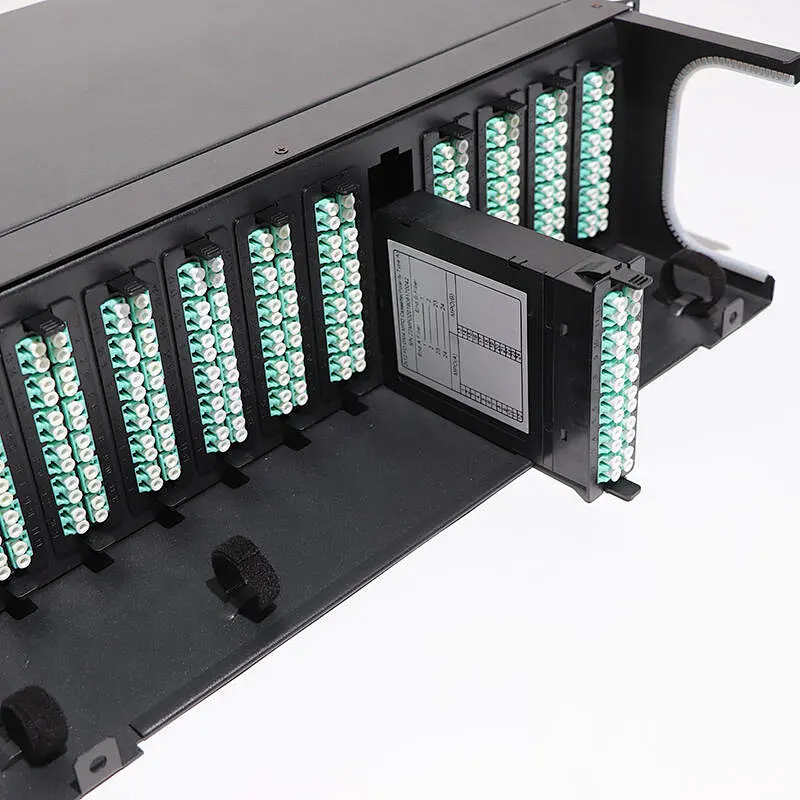MTP MPO Module Chassis Cores Fiber Optic Patch Panel | Faso