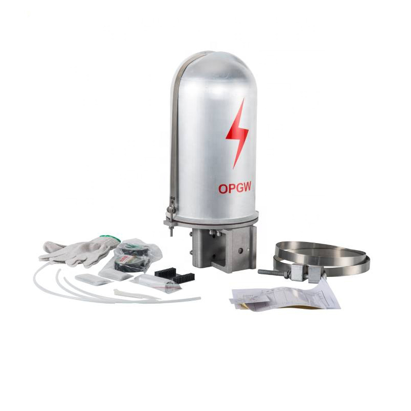 Tower Pole use Aluminum Alloy Splice Closure for ADSS OPGW Cable | Faso