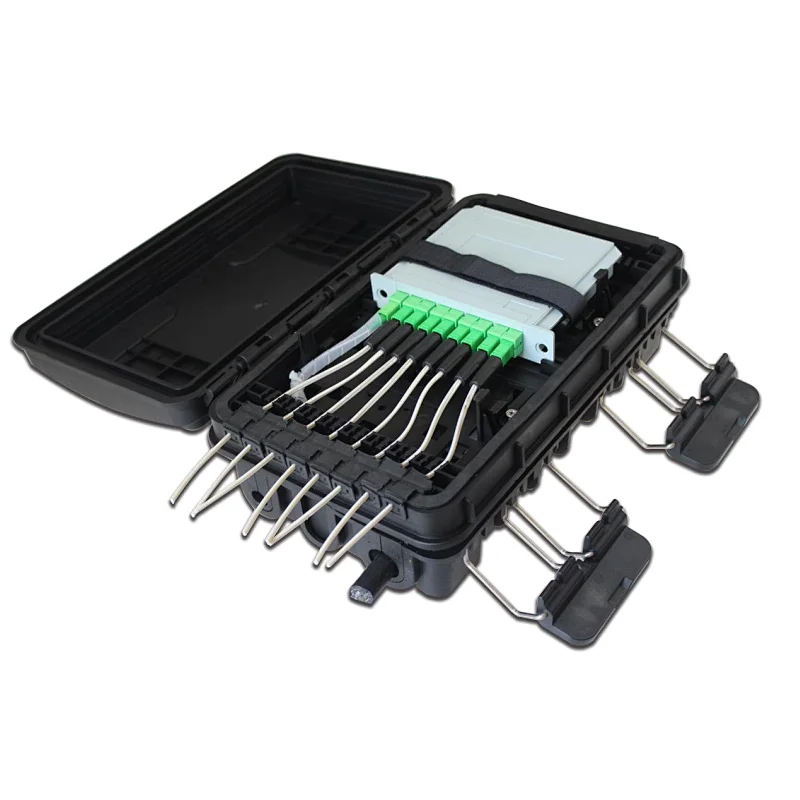 96core Optical Fiber Joint Horizontal Inline FTTH Splitter Closure