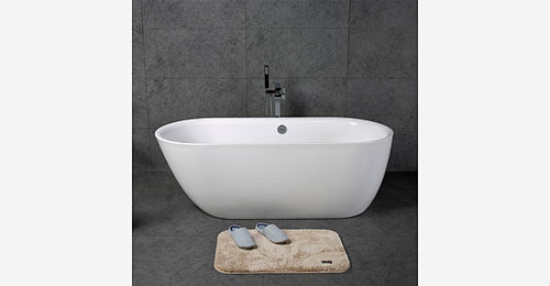 vrijstaande ovale acryl badkuip , diepe vrijstaande acryl badkuip , standaard acryl badkuip ...