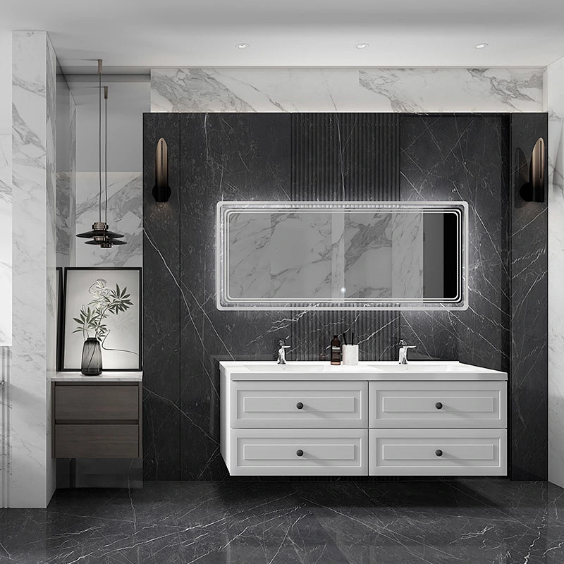 Modern Transitional Bathroom Vanities w/ Light - TONA.com