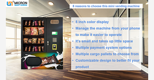 What's the advantage of mini vending machines