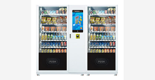 big capacity combo vending machine for meal snack drink