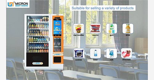 Micron Smart 22-Zoll-Touchscreen-Getränkeautomat für den Außenbereich ...