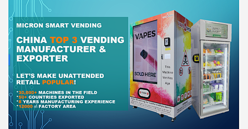 Smart vending machine manufacturing factory|Guangzhou Micron Vending ...