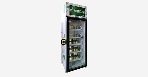 Smart fridge vending machine|Micron smart vending