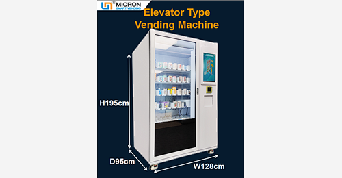 snack drink vending machine with elevator to sell beer