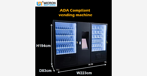 ADA compliant vending machine , snack drink vending machine , drink ...
