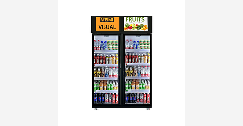 Smart AI Dual-Door Camera Fridge with Visual Recognition and Self ...