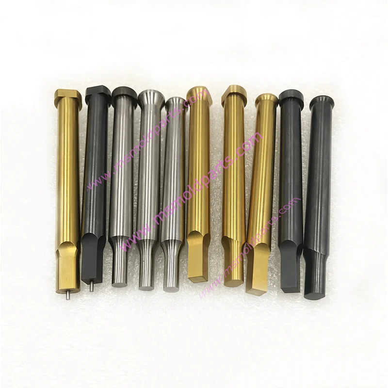 ISO 8020 Ejector punch with Alcrona coating , Ejector punch with ...