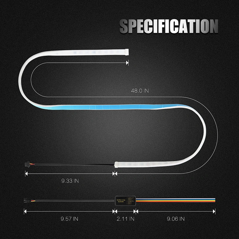 car tail lamp tail led strip rgb led strip tail lights from China ...