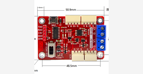 Multi Function Serial Port Signal Converter USB/URT-1 SMS RS485 Servo SCS TTL Compatible Feetech ...