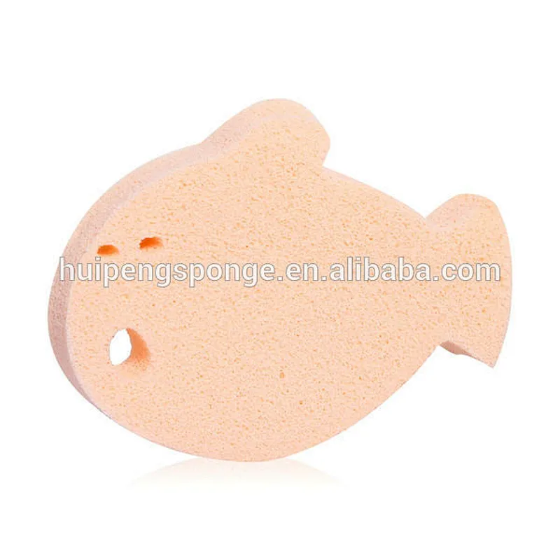 Polyurethane Reticulated Water Fish-Shaped Sponge http://www ...