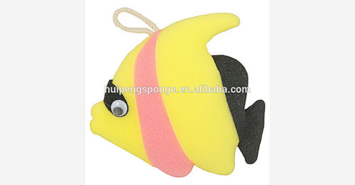 Polyurethane Reticulated Water Fish-Shaped Sponge from China ...