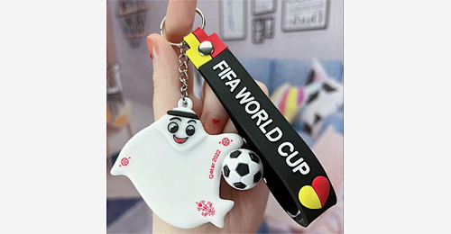 2022 Qatar World CupSoccer Doll Keychain