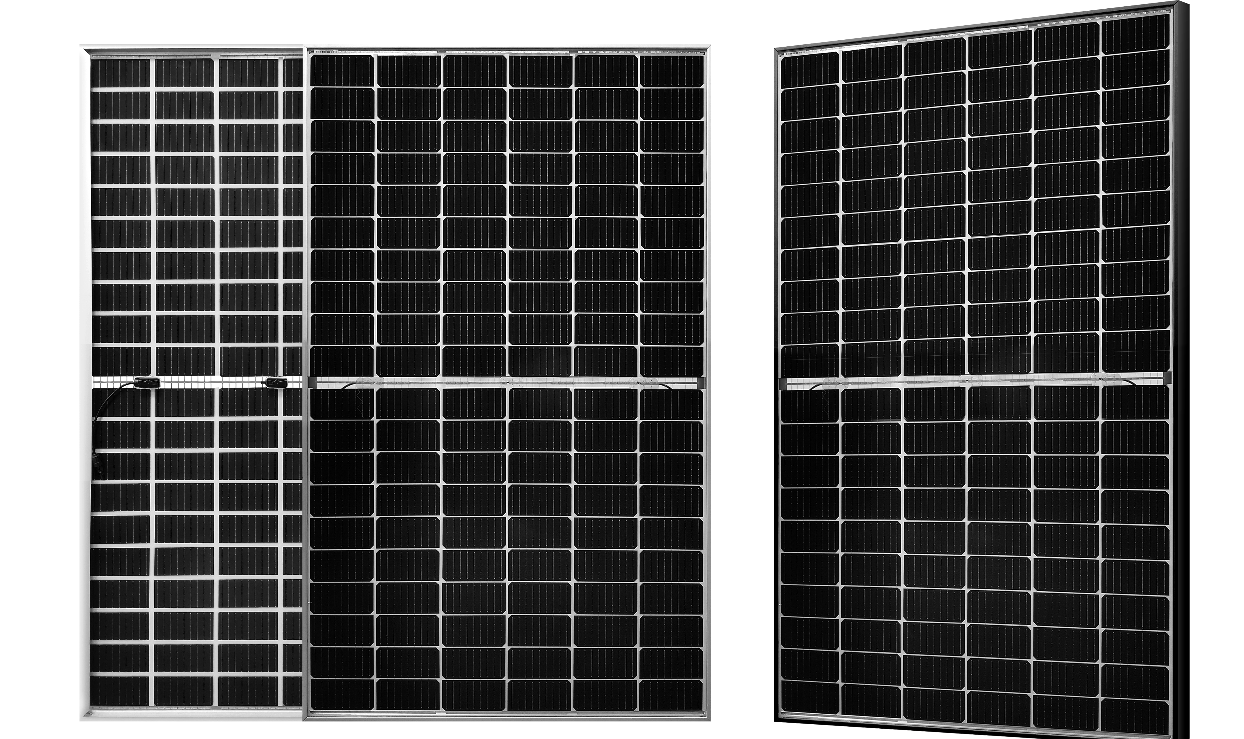 470W HJT mono solar panels bifacial power generation for ground ...