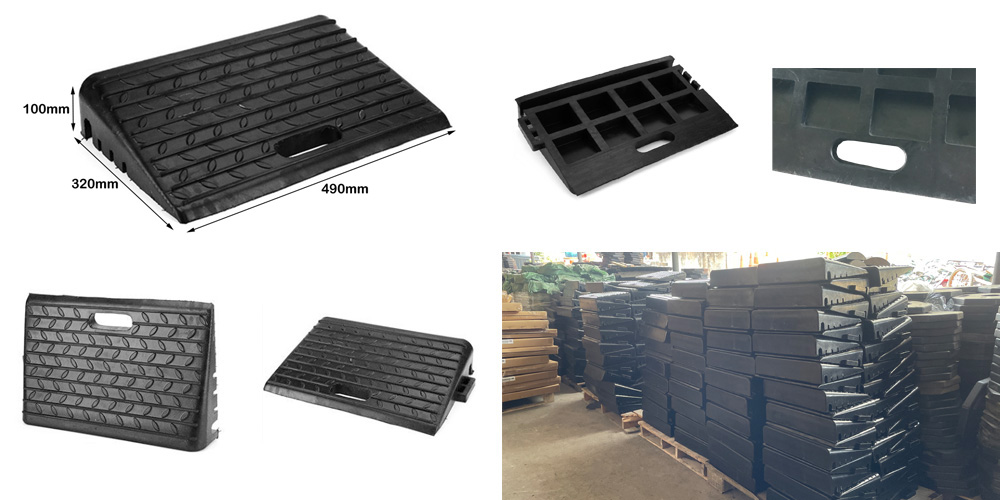 Heavy Duty Threshold Wheelchair Motorcycle Transitions Rubber Temporary ...