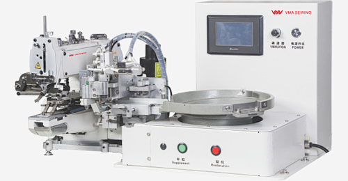 Buttonhole attachment machine & feeding device - VMA
