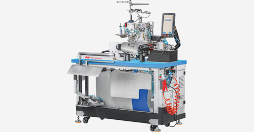 Automatic t shirt bottom hemming machine|VMA SEWING MACHINE