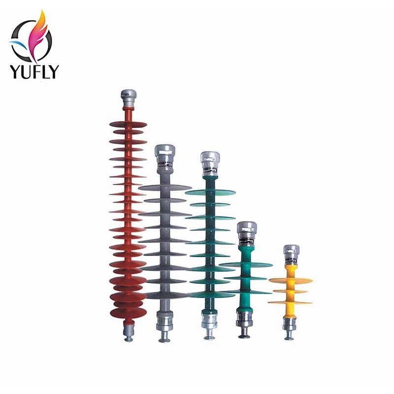 36kV high voltage composite suspension insulator silicon rubber ...