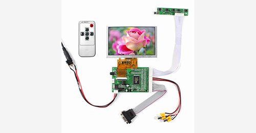 screen lcd 800x480 lcd 5inch with vga av controller board lcd 800x480 ...