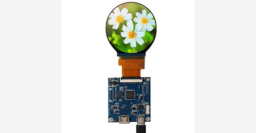 2.1inch Round LCD Screen , 480x480 round lcd screen , Micro HD LCD ...