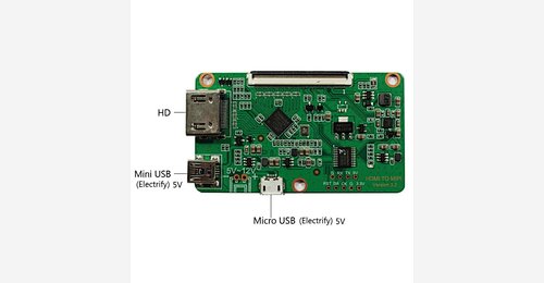 60Pin Mipi Board HDMI To MIPI Lcd Controller Board