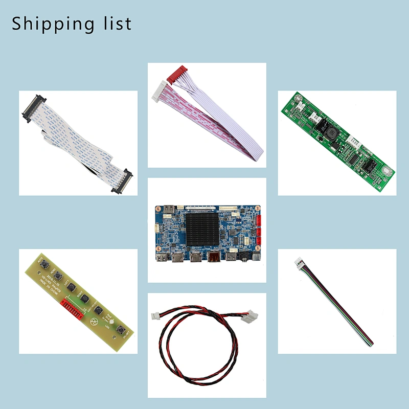 dp lcd controller board hdmi dp controller board for 28inch lcd DP ...