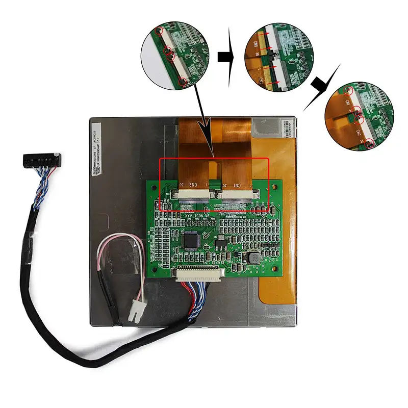 tcon board tcon lcd tcon touch screen lcd board lcd screen board 5" tft ...