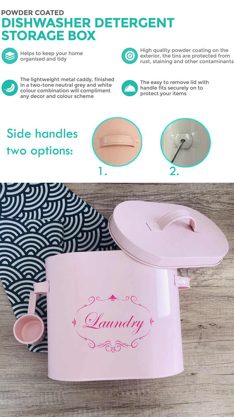 Customized Laundry powder bin | JASION HOUSEWARE
